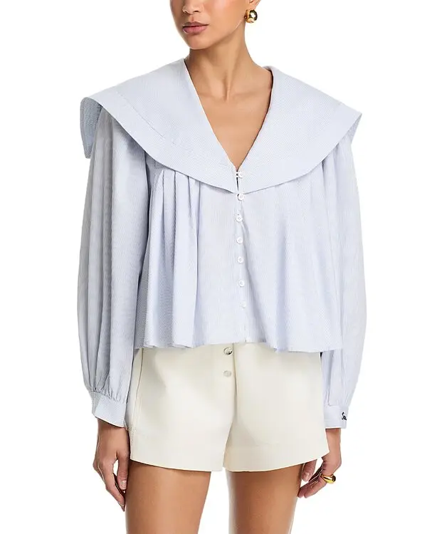 Sea Odessa Striped Cotton Shirt