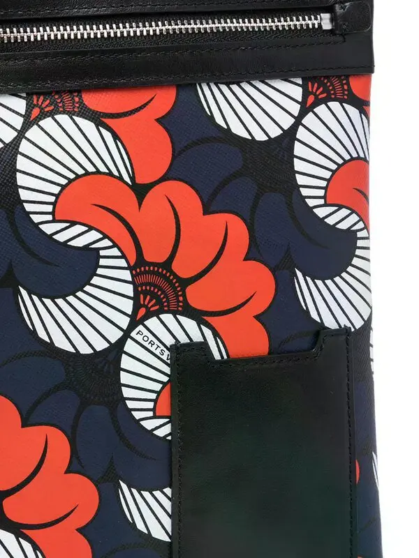 PORTS V Floral Paisley-print Messenger Bag