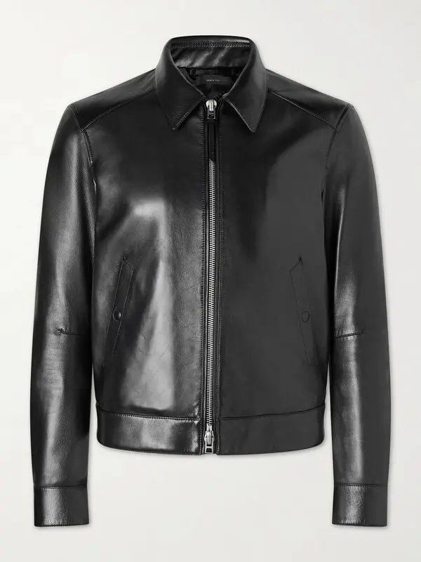 TOM FORD Slim-fit Leather Jacket