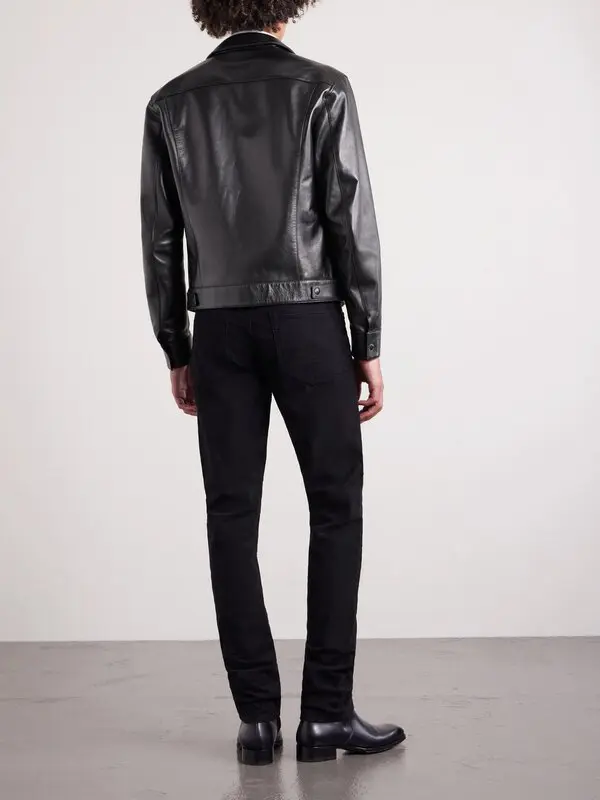 TOM FORD Slim-fit Leather Jacket