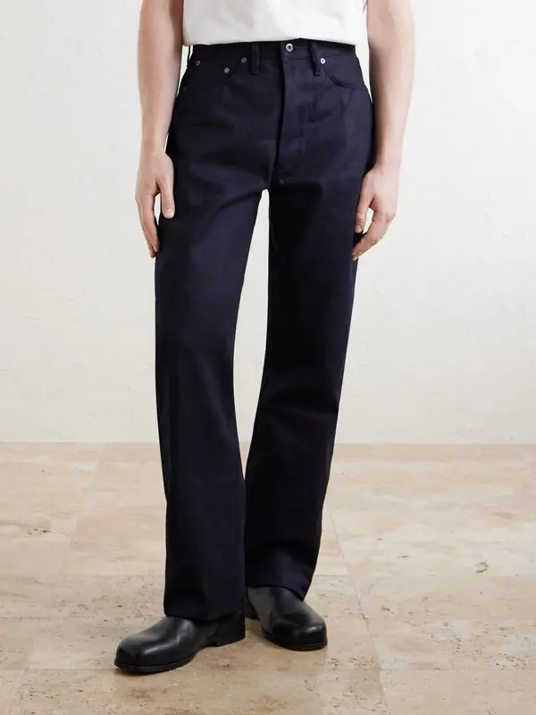 3sixteen Relaxed Straight-leg Selvedge Denim Jeans