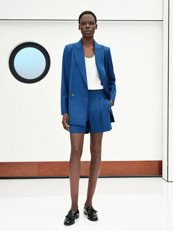 Max Mara Lightweight Wool Tailored Shorts