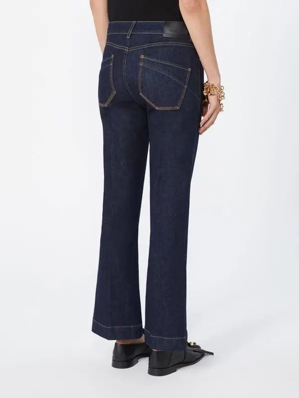 Max Mara Mini Flare Stretch Jeans