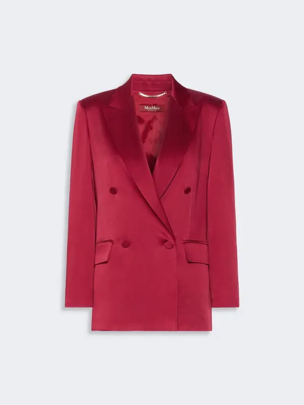 Max Mara Double-breasted Peak Lapel Blazer