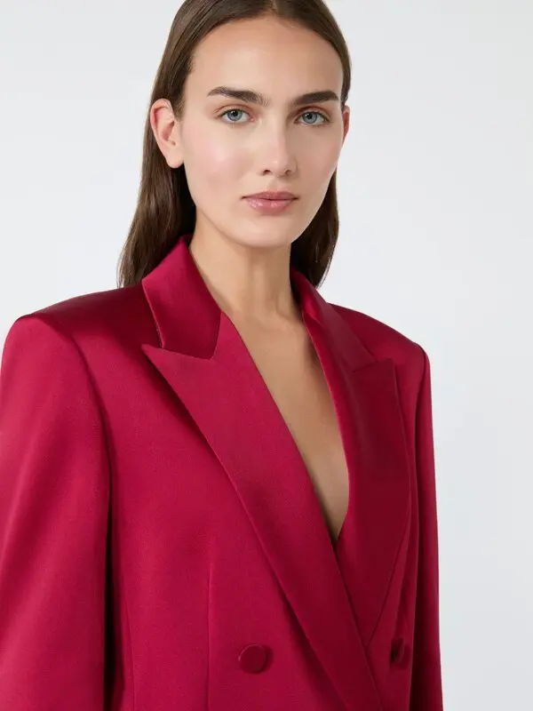 Max Mara Double-breasted Peak Lapel Blazer