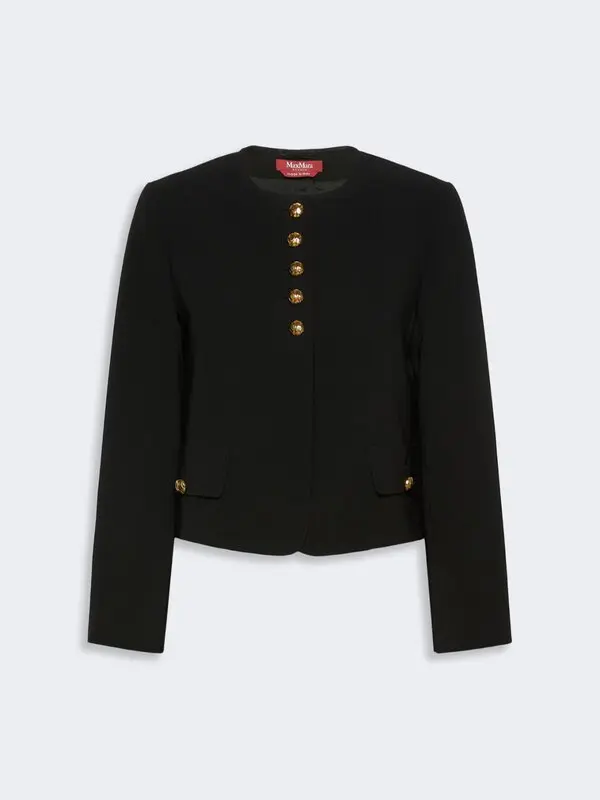 Max Mara Technical Cady Crew-neck Jacket