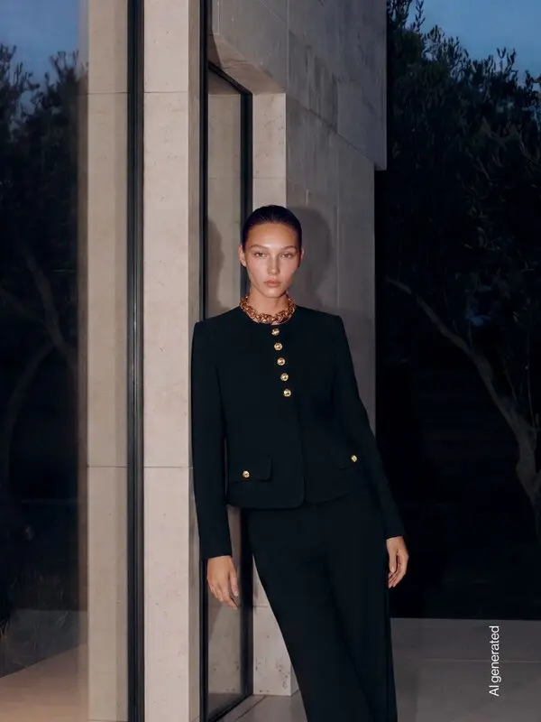 Max Mara Technical Cady Crew-neck Jacket