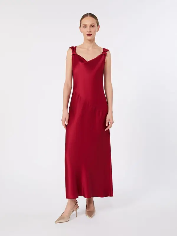 Max Mara Envers Satin Slip Dress