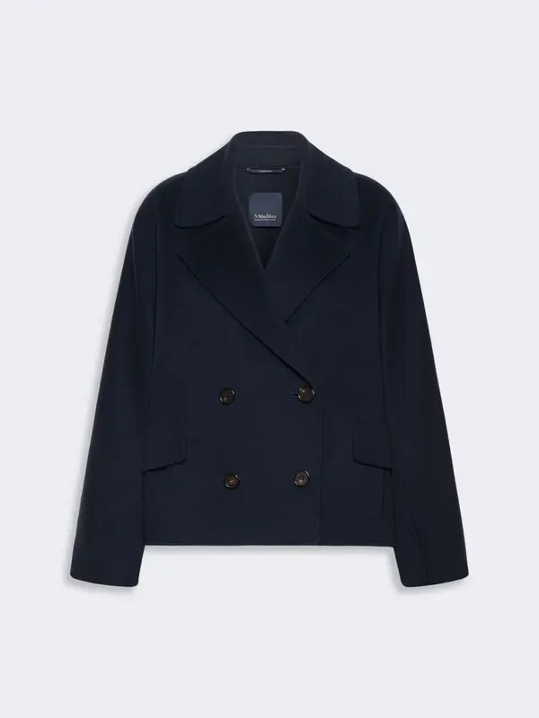 Max Mara Wool Drap Pea Coat