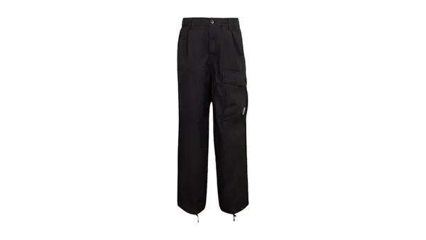 C.P. COMPANY Microreps Boxy Cargo Lens Pant - Black