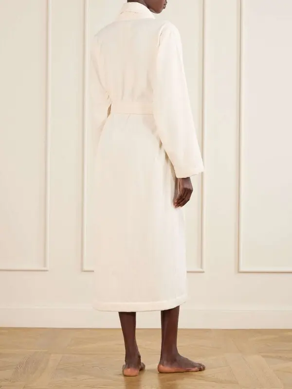 TEKLA Belted Organic Cotton-terry Robe