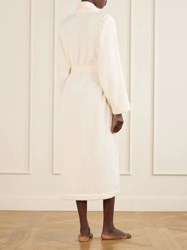 TEKLA Belted Organic Cotton-terry Robe