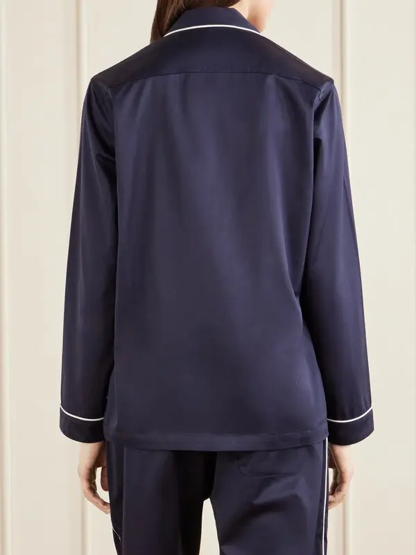 TEKLA Organic Cotton Pajama Shirt
