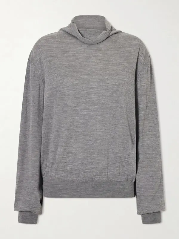 Khaite Annette Merino Wool Turtleneck Sweater