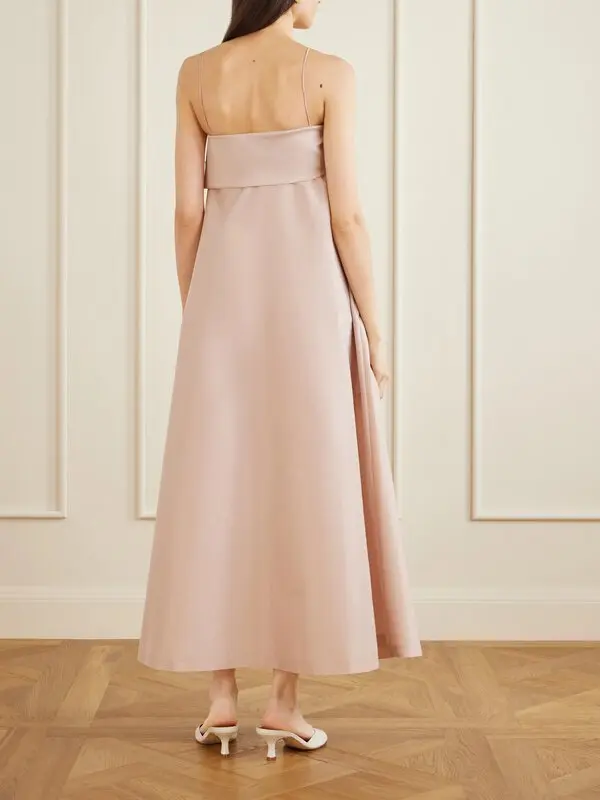 Bernadette Bailey Bow-detailed Taffeta Gown