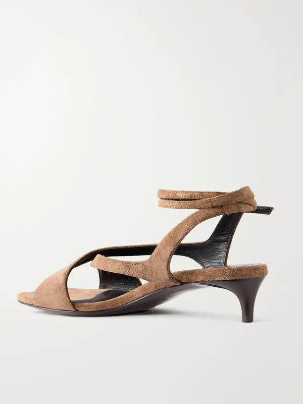 Khaite Liria Suede Sandals