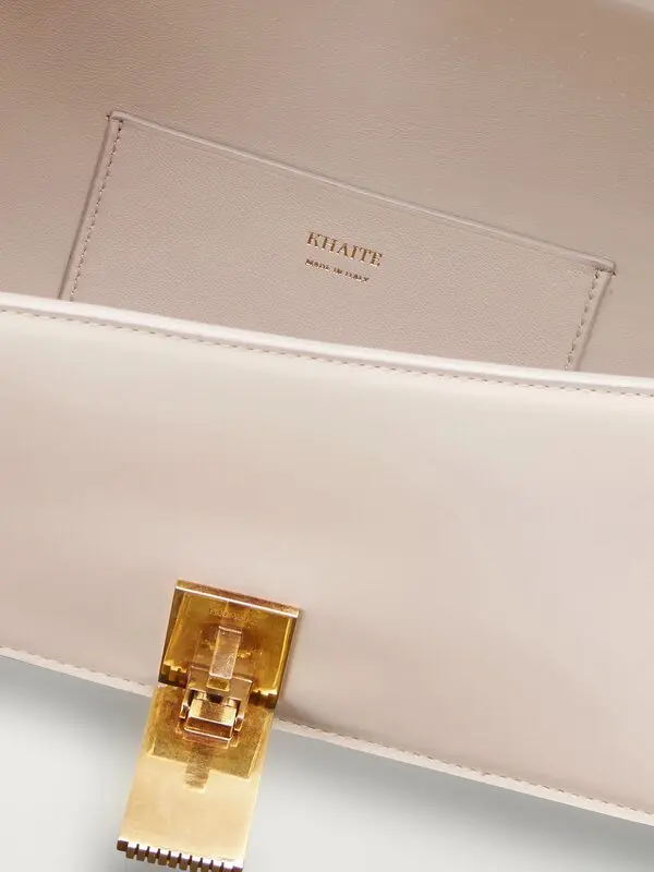 Khaite Blake Leather Clutch