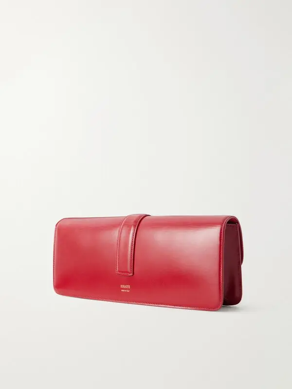 Khaite Blake Leather Clutch