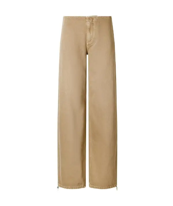 Still Here Sport Low-rise Straight-leg Jeans - Brown