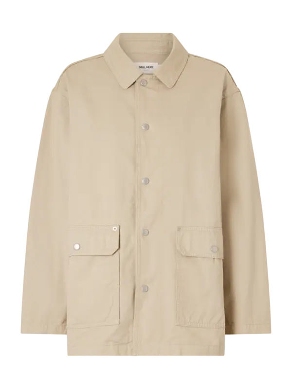 Still Here Barn Cotton Jacket - Neutrals