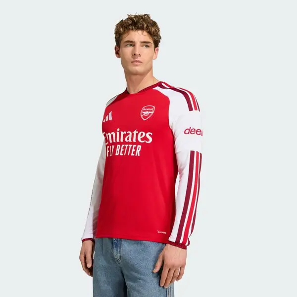 Adidas Arsenal Fc 26/27 Home Long Sleeve Jersey - Better Scarlet