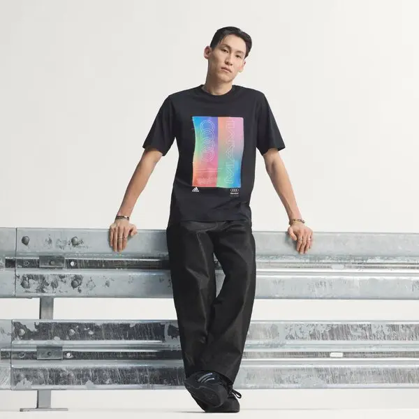 Adidas Audi Revolut F1 Team Teamgeist Graphic Tee