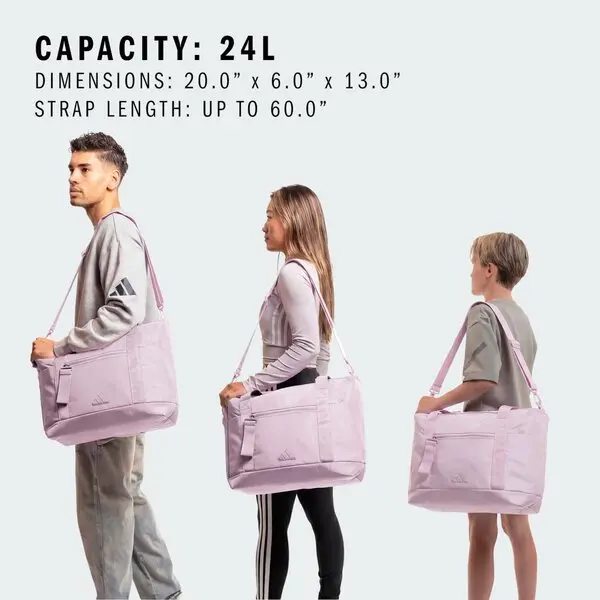 Adidas All Me 3 Tote Bag - Iced Lavender