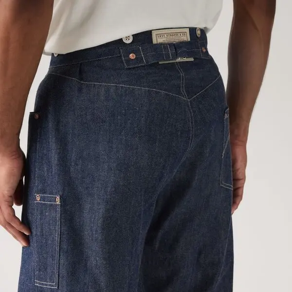 LEVI'S Vintage Clothing 1870s Nevada Waist Overalls