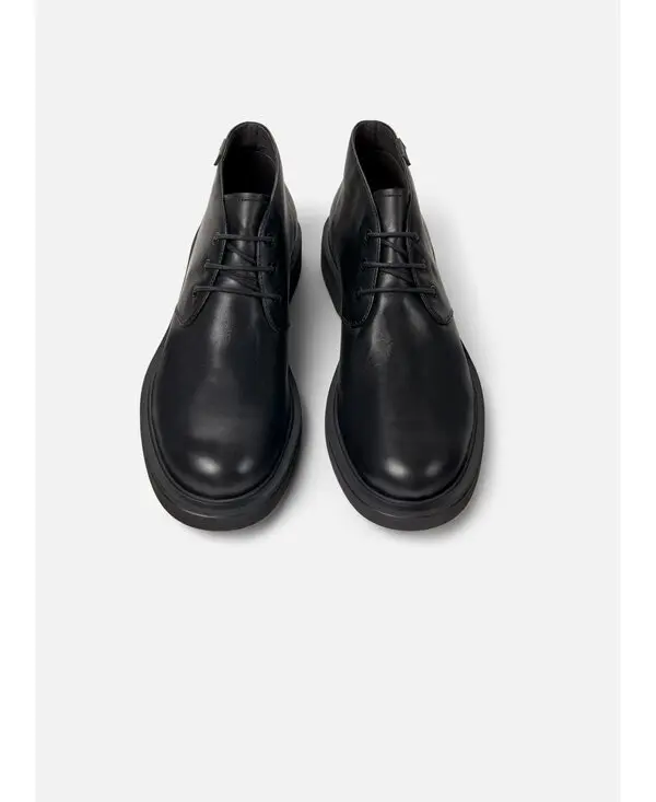 Camper Norman Leather Lace-up Ankle Boots