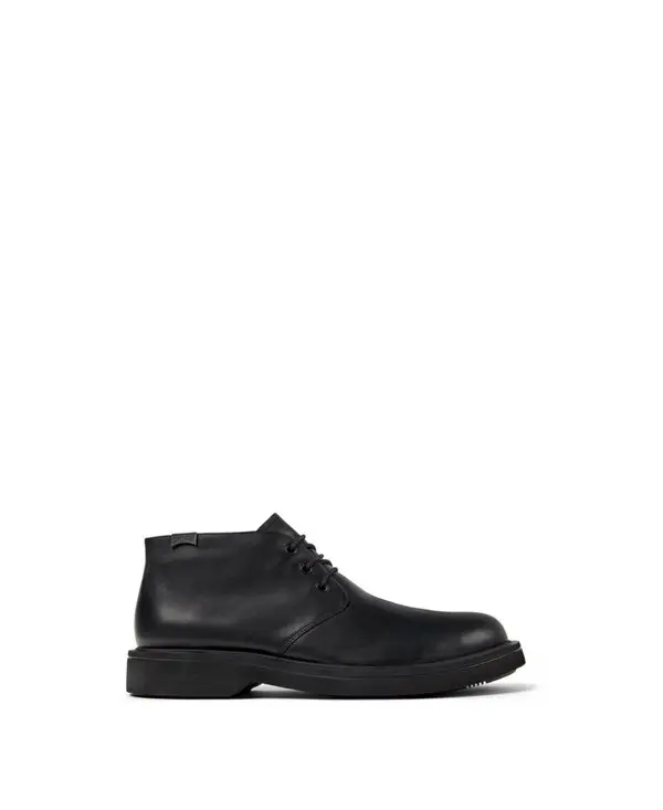 Camper Norman Leather Lace-up Ankle Boots