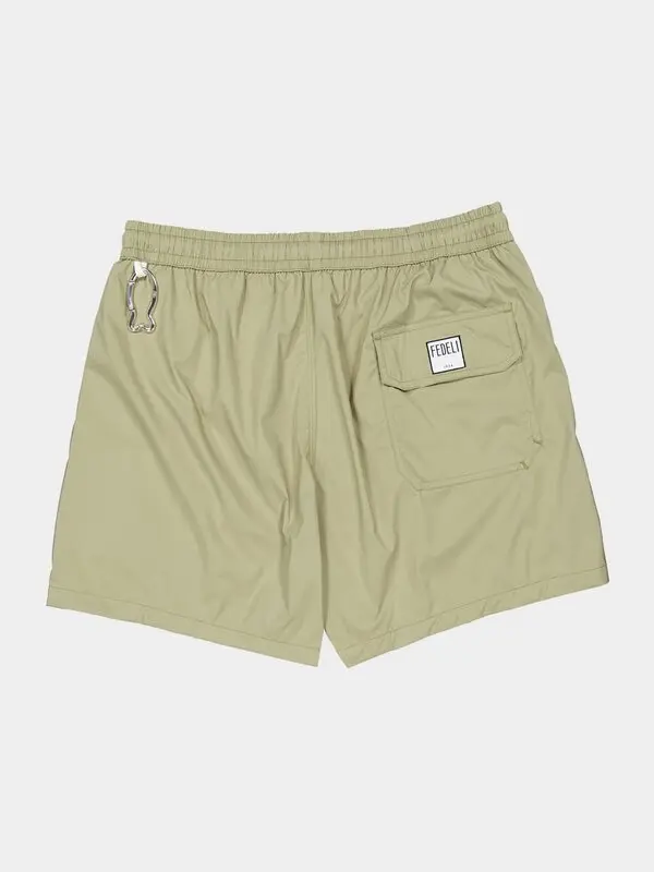 Fedeli Madeira Swim Trunks - Green