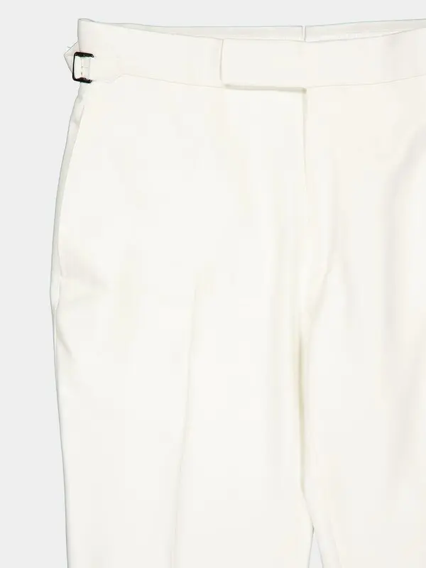 TOM FORD Mulberry Silk Tailored Pants