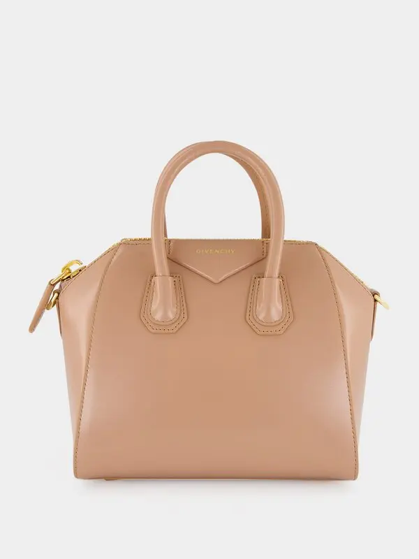 Givenchy Antigona Mini Box Leather Bag - Pink