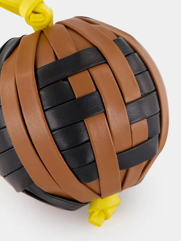 Fendi Ff Sphera Leather Charm