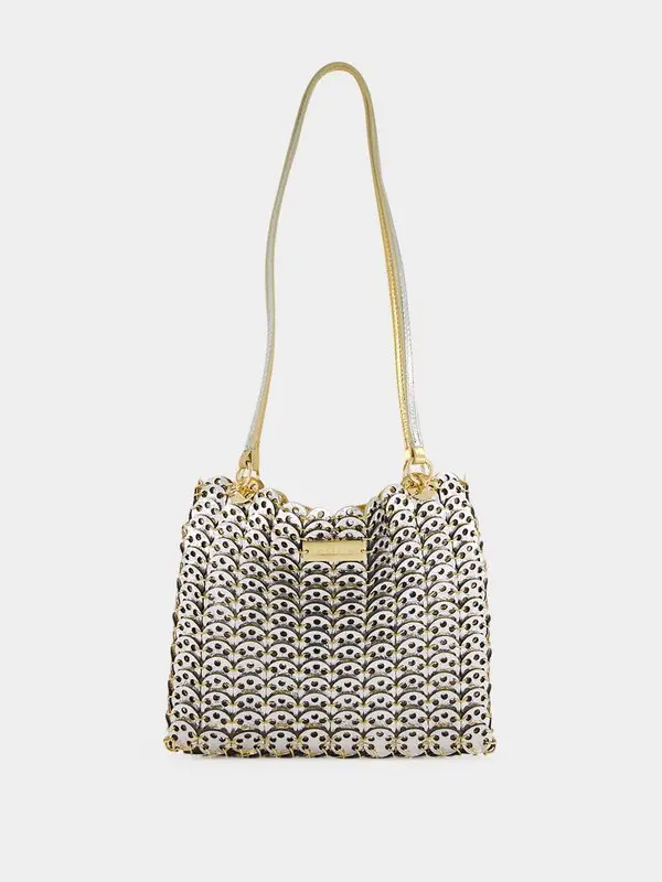 Rabanne 1969 Flip Bag - Silver