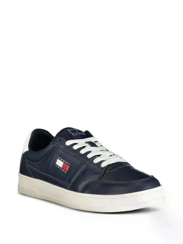 Tommy Hilfiger Greenwich Logo-patch Leather Sneakers