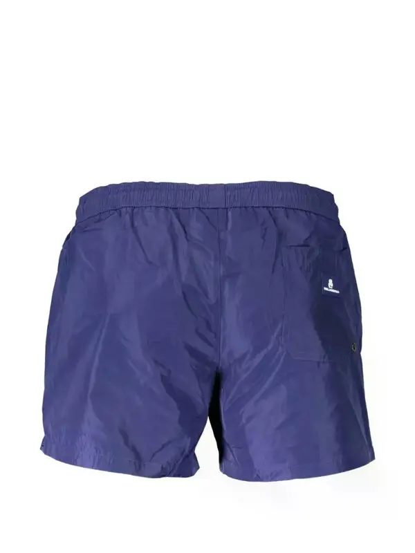 Karl Lagerfeld Logo-print Swim Shorts - Blue