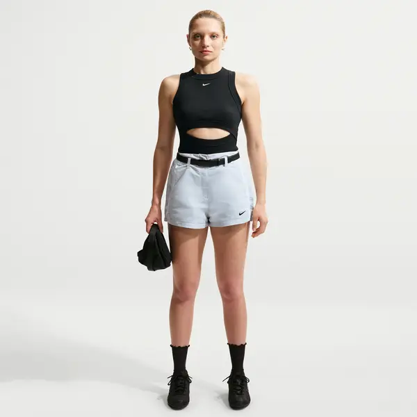 Nike High-waisted 2" Shorts - Grey