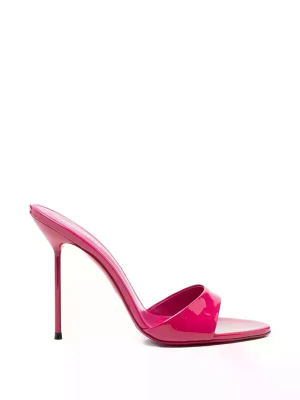 Paris Texas Lidia Patent-finish Stiletto Sandals