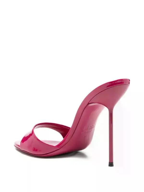 Paris Texas Lidia Patent-finish Stiletto Sandals