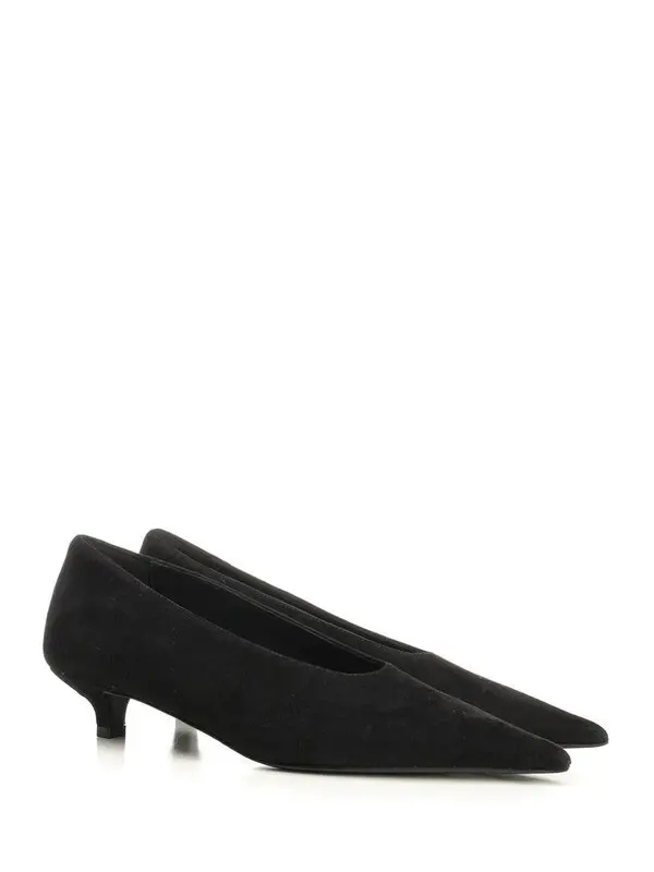 TOTEME Low Heel Décollet - Black
