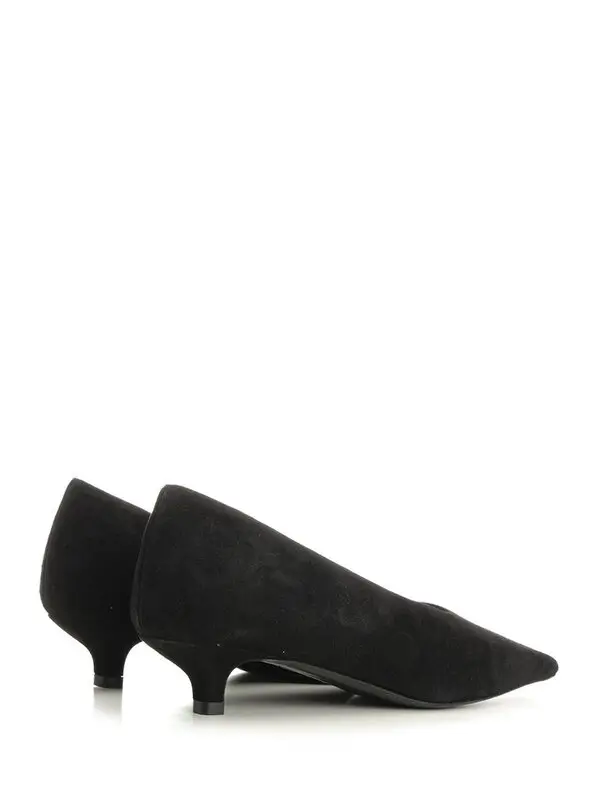 TOTEME Low Heel Décollet - Black