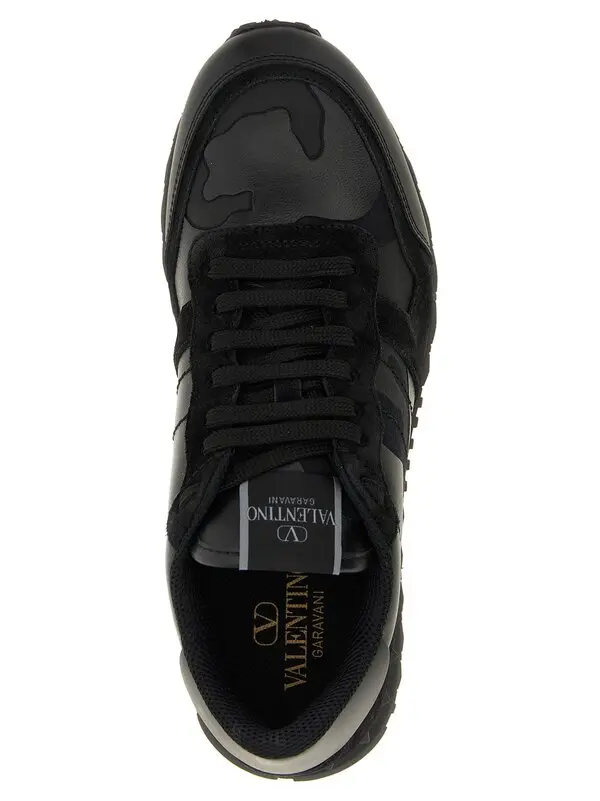 Valentino Garavani Rockrunner Sneakers - Black