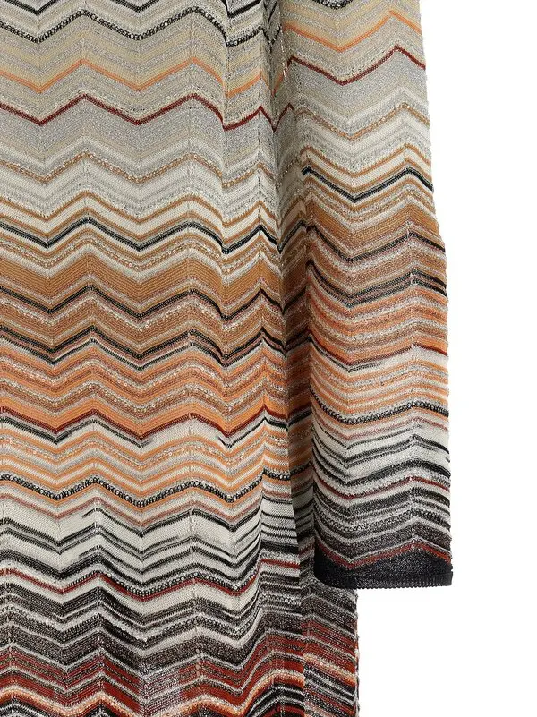 Missoni Chevron Lamé Cardigan - Multicolor