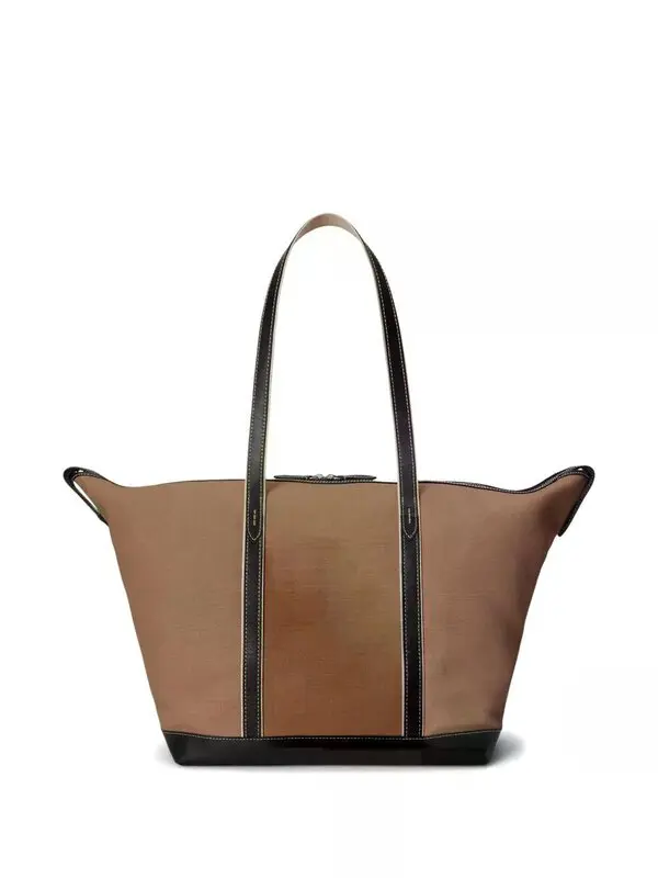Polo Ralph Lauren Contrast-trim Tote Bag