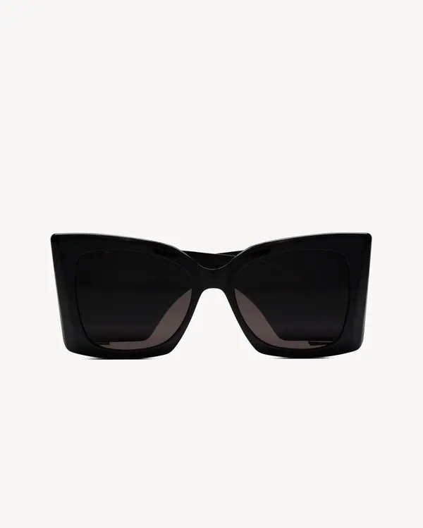Saint Laurent Oversized Acetate Cat-eye Sunglasses