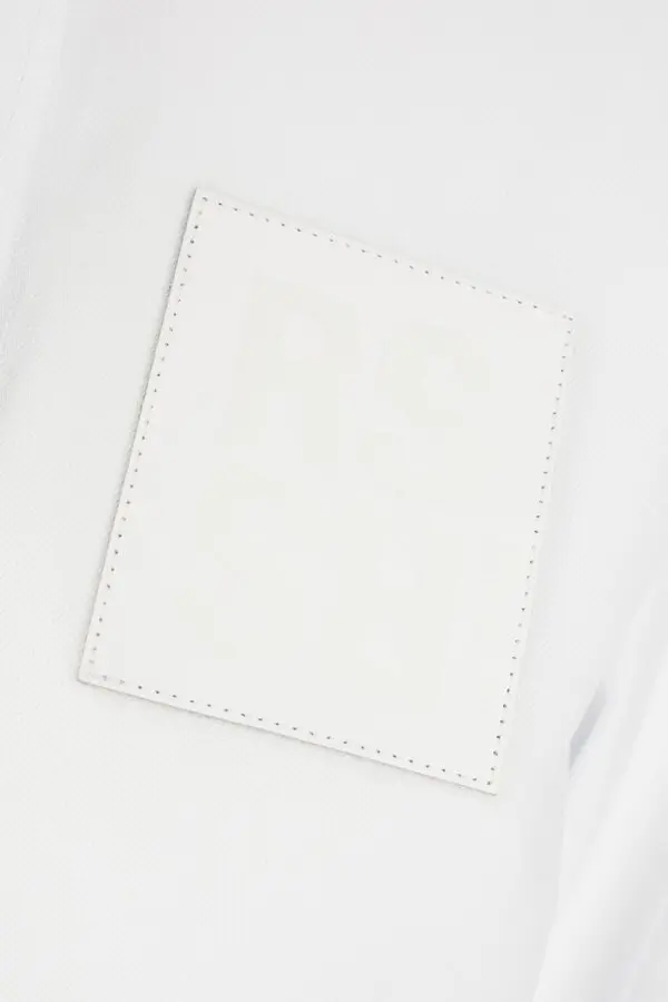Raf Simons Cropped Shirt With Patch Detail