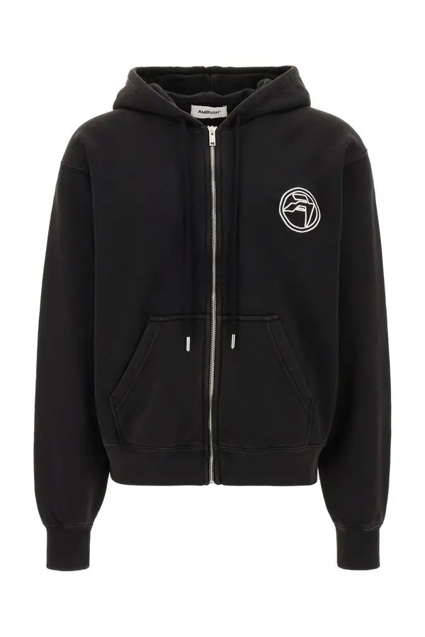 AMBUSH Full Zip Embroidered Sweatshirt - Multicolor