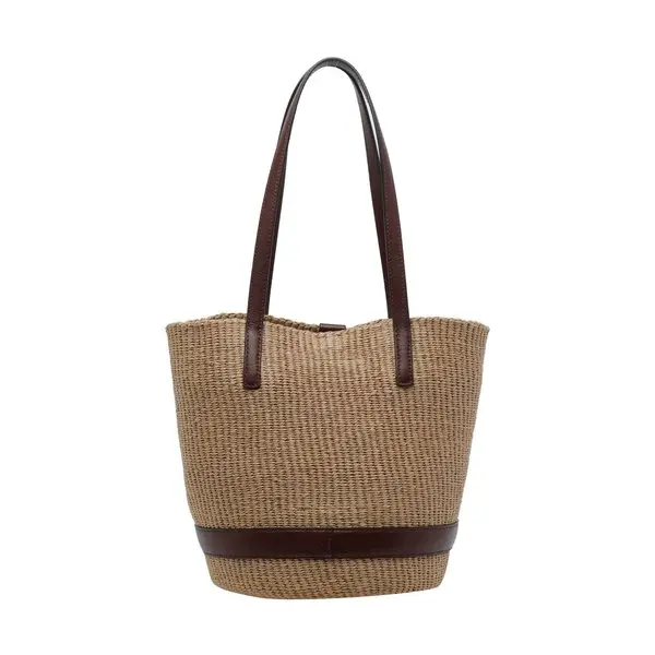Chloé Raffia Basket Bag