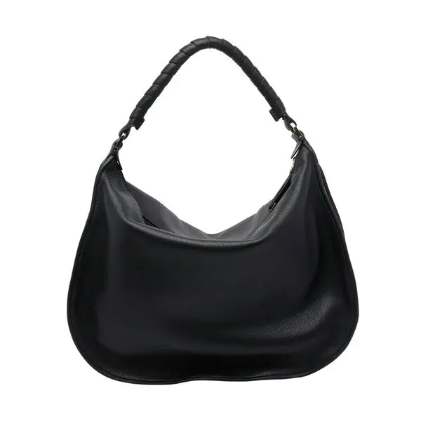 Chloé Marcie Shoulder Bag - Black